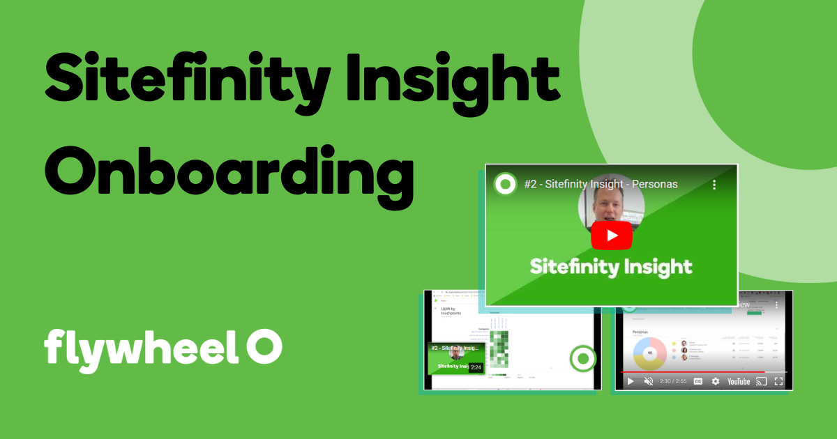 Sitefinity Insight - Onboarding